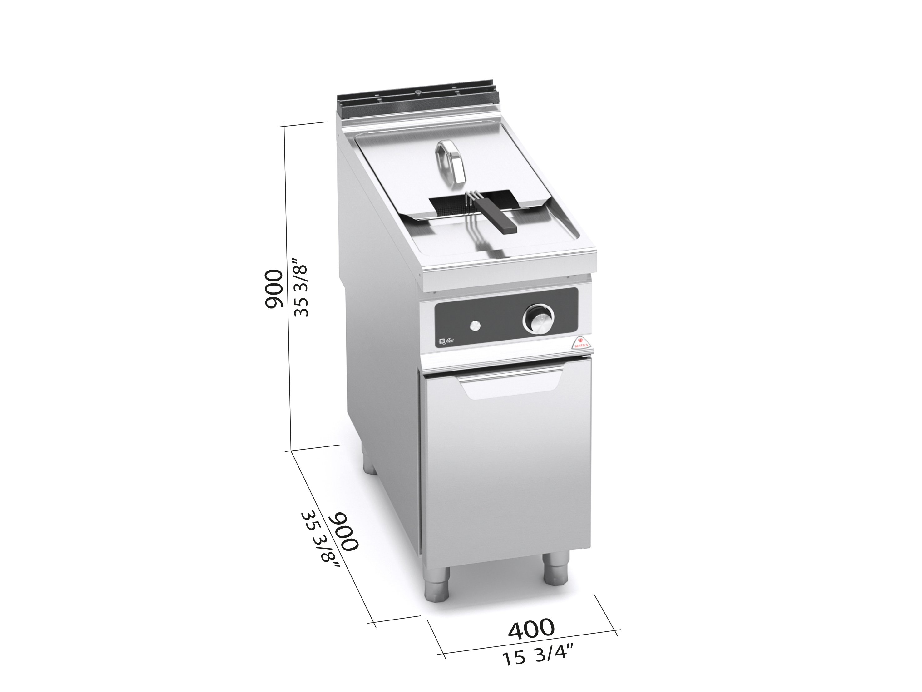 ELECTRIC FRYER - SINGLE TANK 18 LITERS (BFLEX CONTROLS) - 20505620 ...