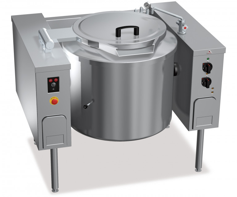 200 L GAS TILTING BOILING PAN WITH DIRECT HEATING - 20813500 ...