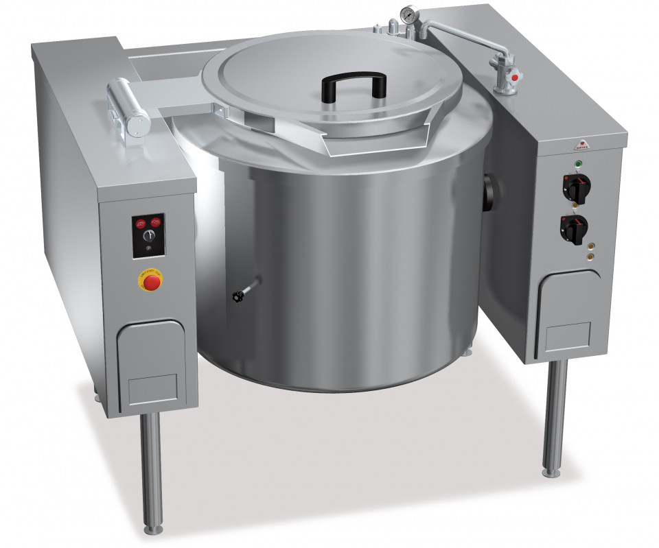 100 L EL. TILTING BOILING PAN WITH INDIRECT HEATING - 20814000 ...