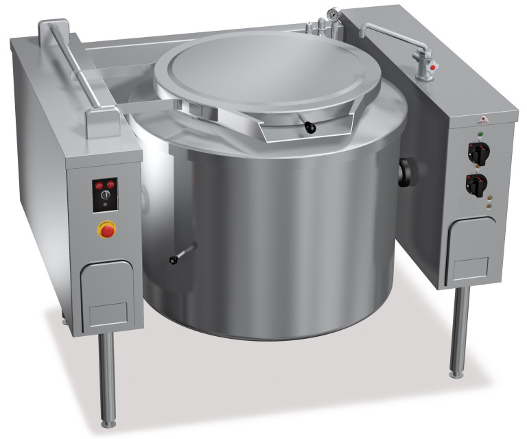 150 L EL. TILTING BOILING PAN WITH INDIRECT HEATING - 20814500 ...