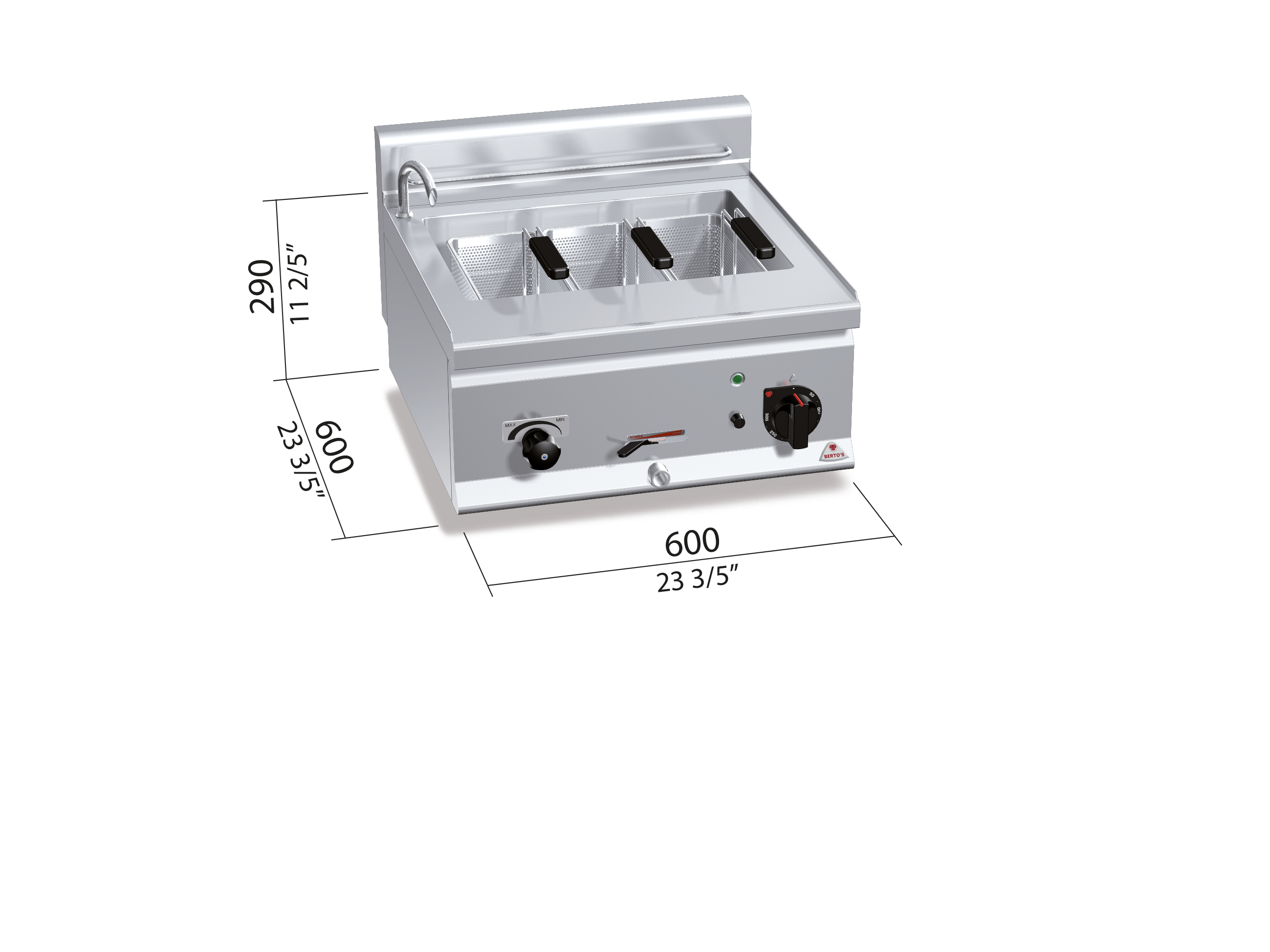 ELECTRIC PASTA COOKER (COUNTER TOP) - 25 L - 21221000 - Commercial ...