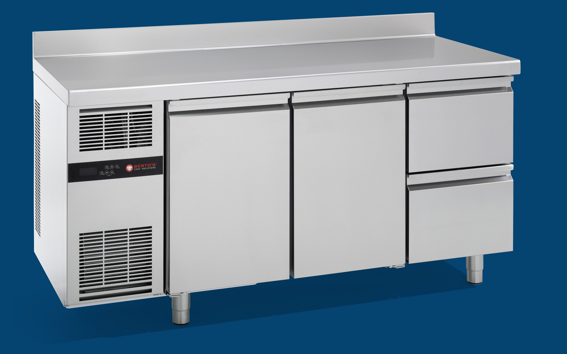 Refrigerated prep tables, chef bases and cabinets - Storing food | Berto's