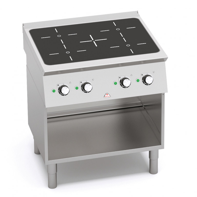4-ZONES INDUCTION COOKER - 07736700 - Commercial kitchens | Berto's