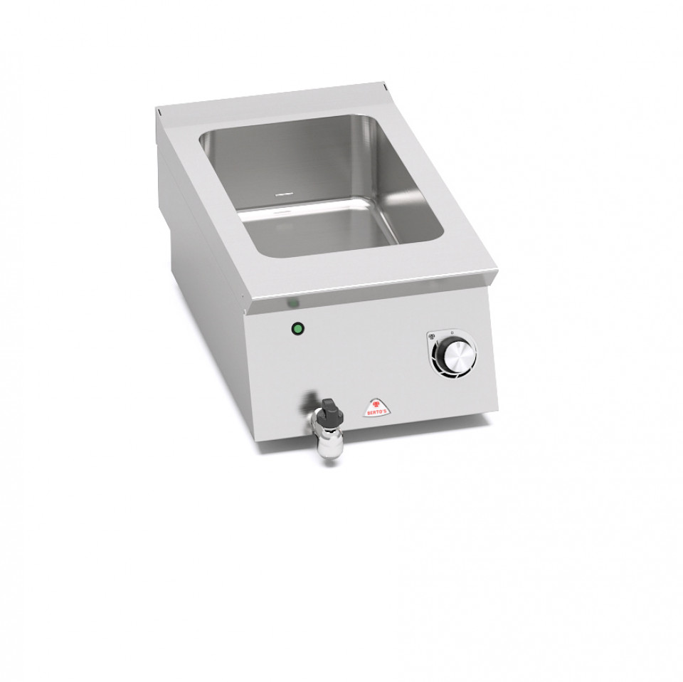 ELECTRIC BAIN MARIE 1 X 1/1 GN - 07801000 - Commercial kitchens | Berto's