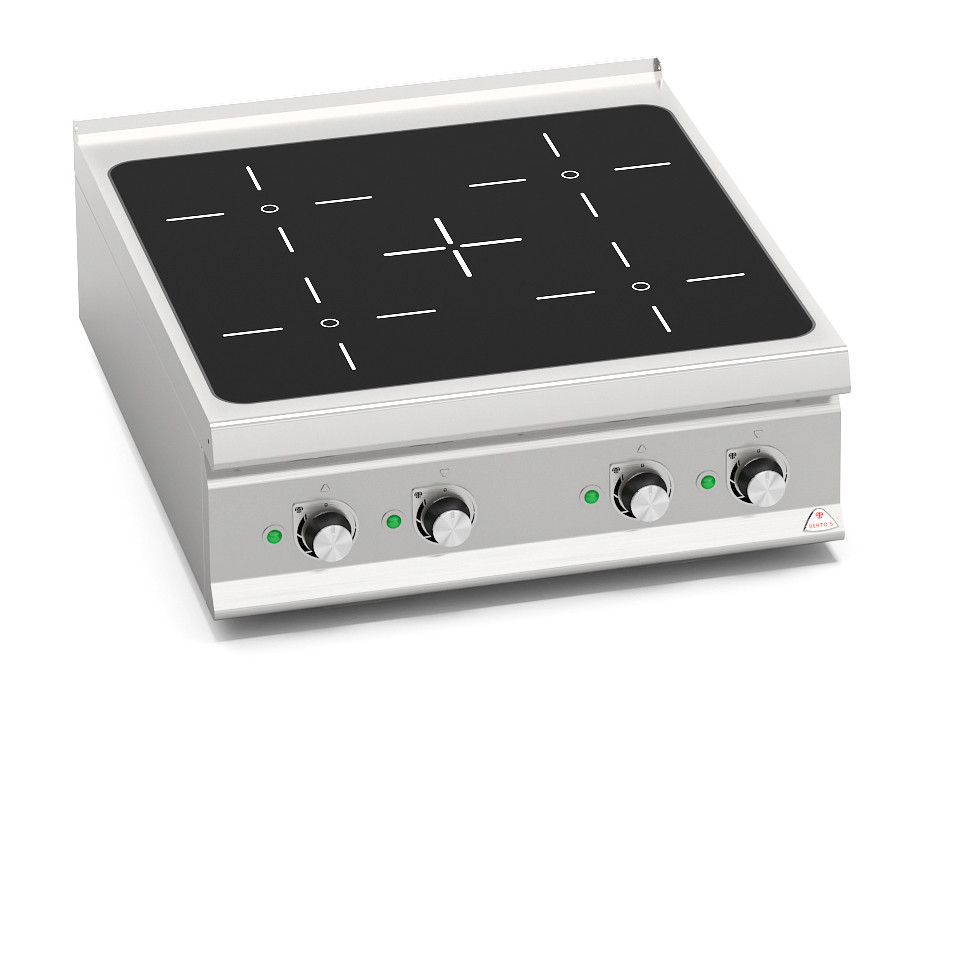 4-ZONE INDUCTION - 13736700 - Commercial kitchens | Berto's