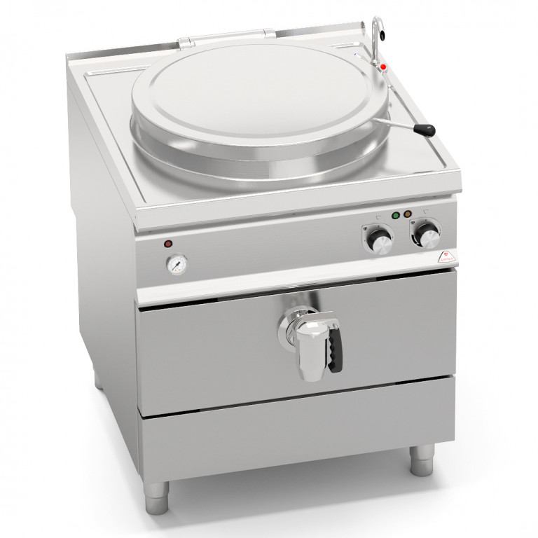 100 L GAS BOILING PAN WITH INDIRECT HEATING - 13831003 - Commercial ...