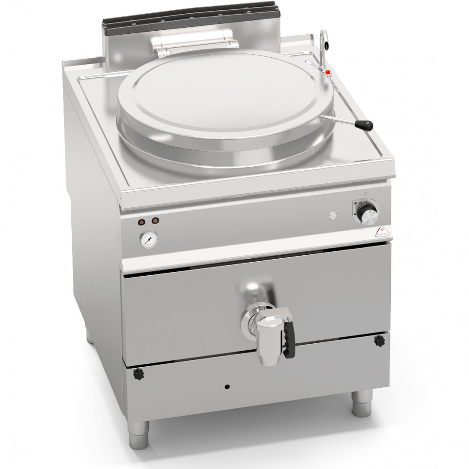 150 L GAS BOILING PAN WITH INDIRECT HEATING - 13841003 - Commercial ...