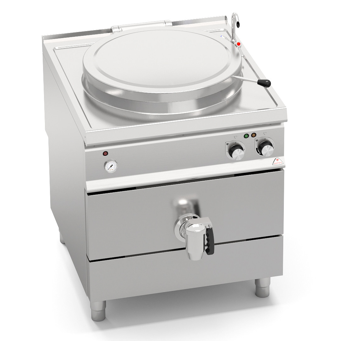 150 L ELECTRIC BOILING PAN - INDIRECT HEATING - 13843002 - Commercial ...