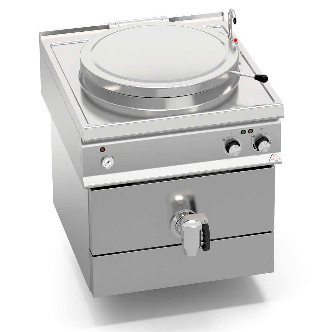 150 LITERS ELECTRIC BOILING PAN - INDIRECT HEATING - 13843102 ...