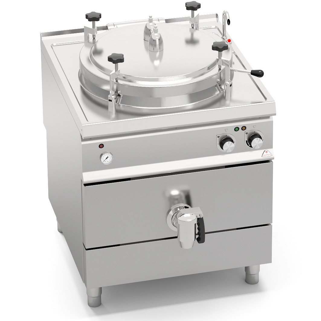 150 L ELECTRIC BOILING PAN - INDIRECT HEATING (PRESSURE TANK ...