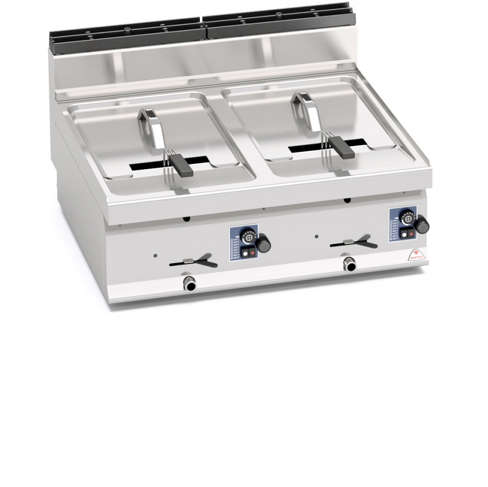 GAS FRYER (COUNTER TOP) - TWIN TANK 10+10 L - 17355000 - Commercial ...