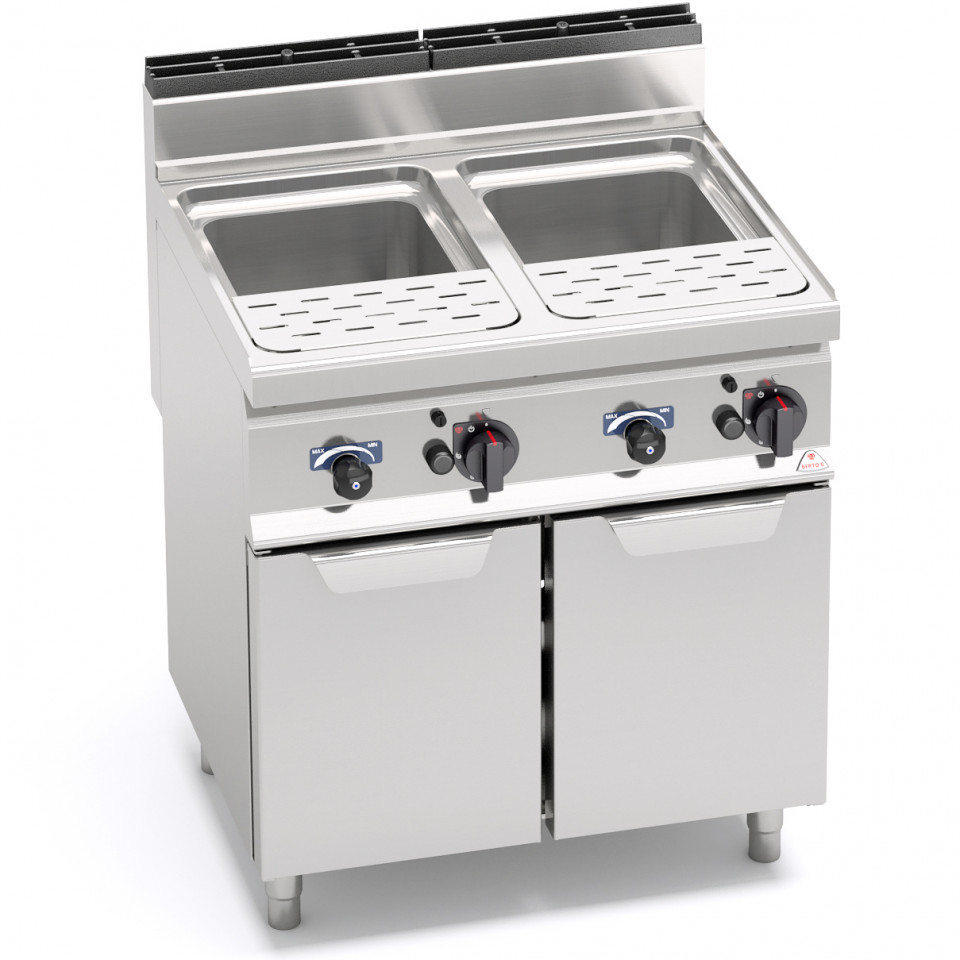 GAS PASTA COOKER - 30+30 L - 18210000 - Commercial kitchens | Berto's