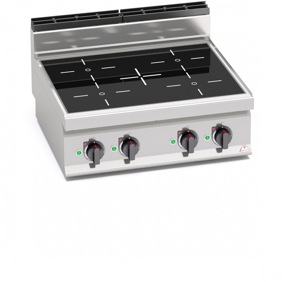4-ZONE INDUCTION TOP - 18736700 - Commercial kitchens | Berto's