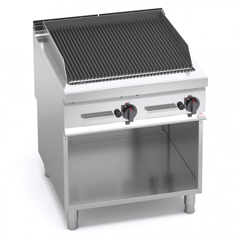 GAS LAVA STONE GRILLS ON CABINET - 20110600 - Commercial kitchens | Berto's