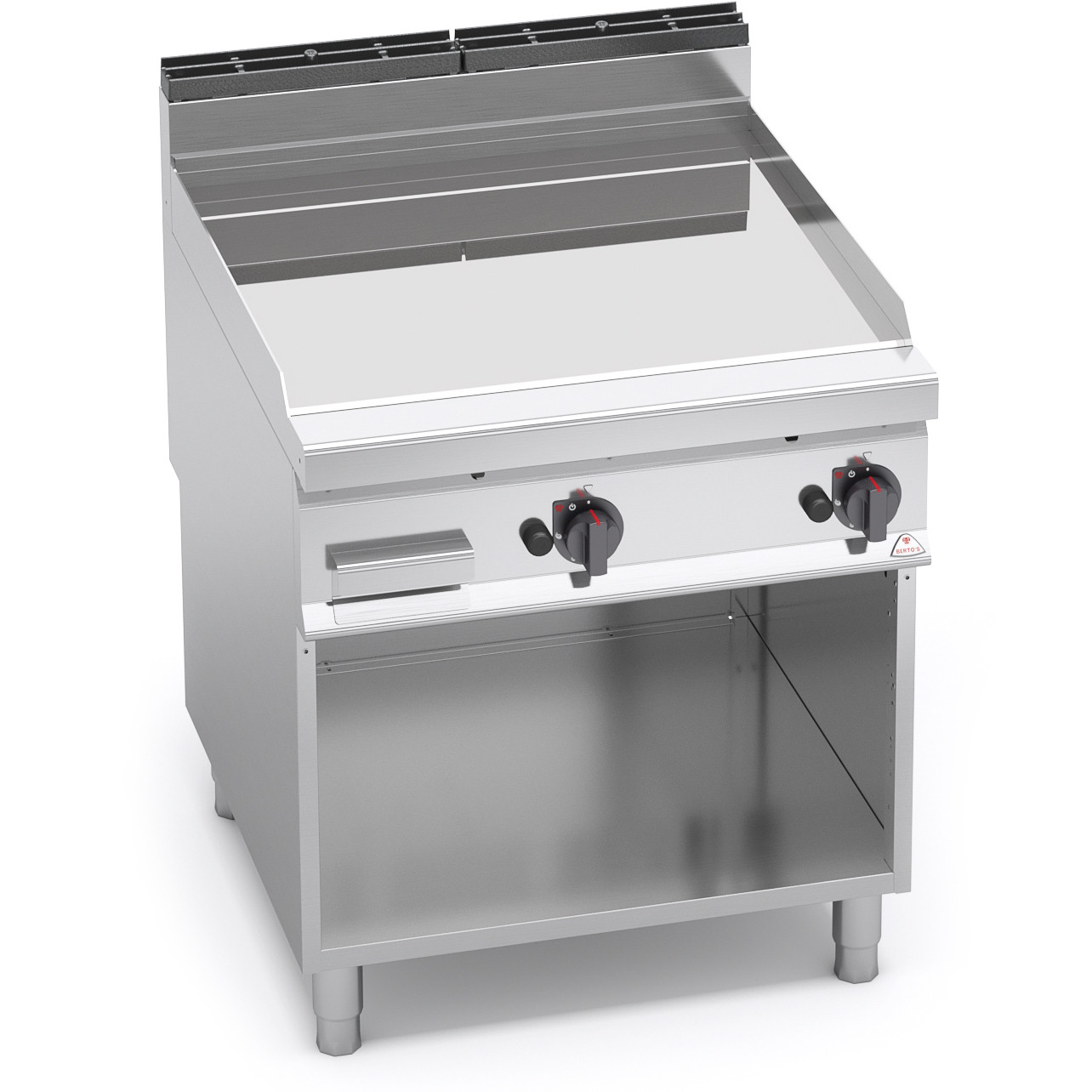 GAS GRIDDLE - SMOOTH COMPOUND PLATE - 20302800 - Commercial kitchens ...