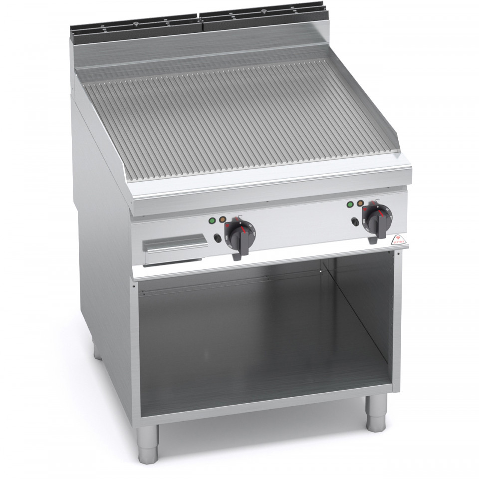 GRILLADE ÉLECTRIQUE NERVURÉE SUR MEUBLE - 20404500 - Cuisines ...