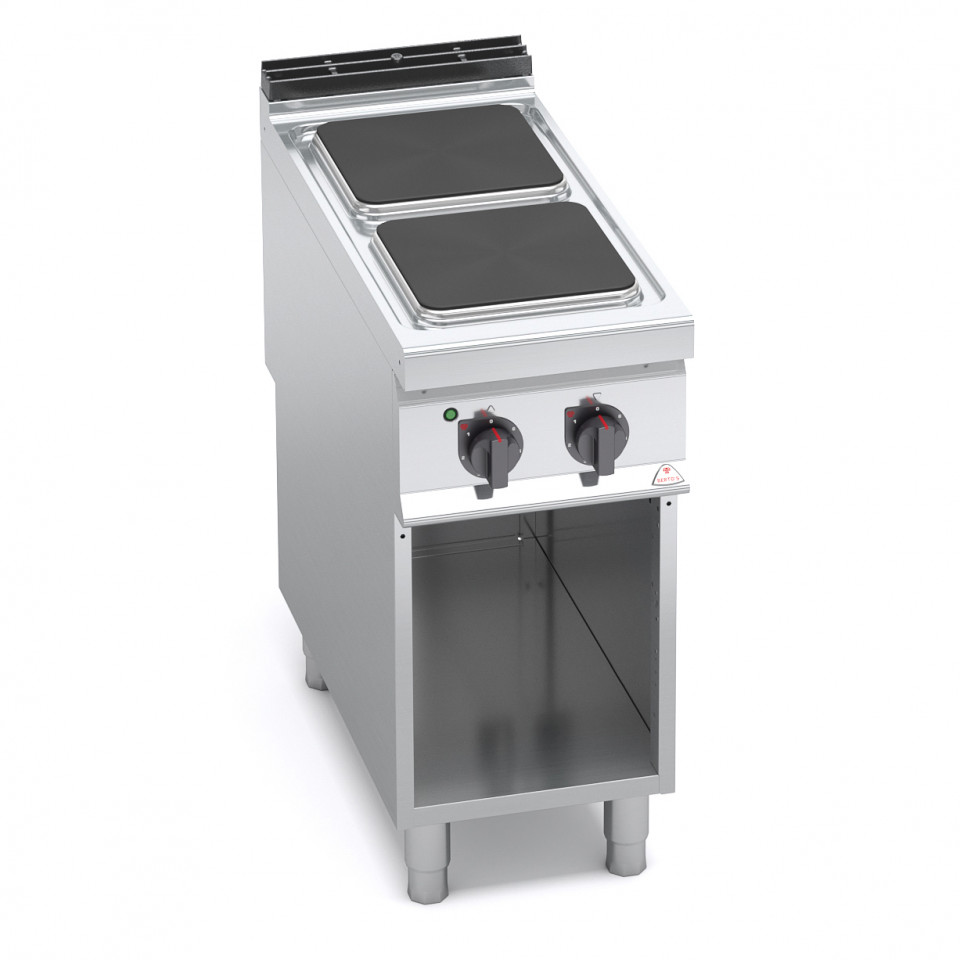 2 SQUARE PLATE ELECTRIC COOKER ON CABINET - 20721600 - Commercial ...