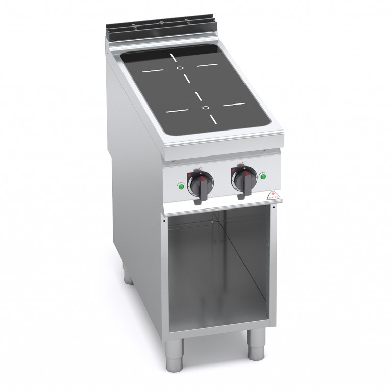 4-ZONE INDUCTION TOP ON CABINET - 20736200 - Commercial kitchens | Berto's