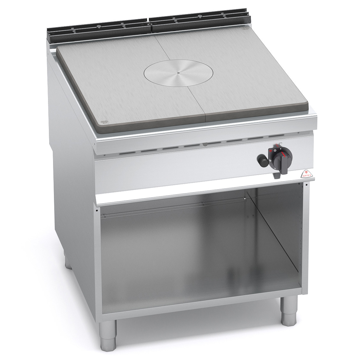 GAS SOLID TOP ON CABINET - 20862000 - Commercial kitchens | Berto's