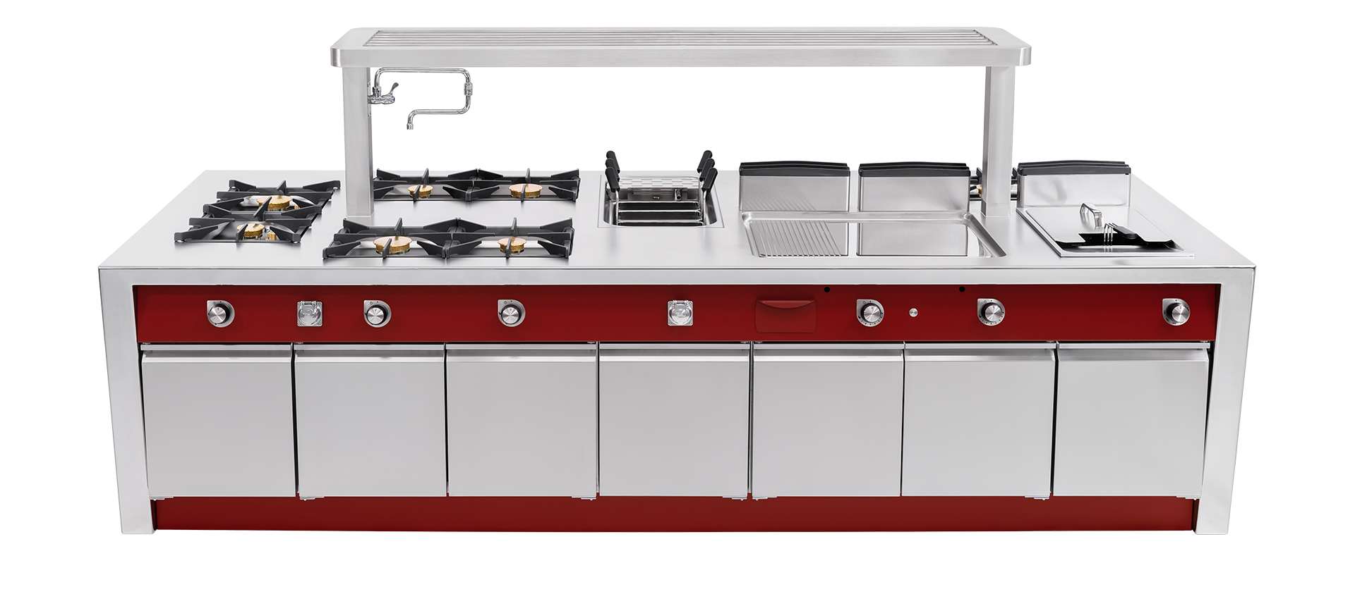 La Cucina System - Customizable monoblock kitchens | Berto's