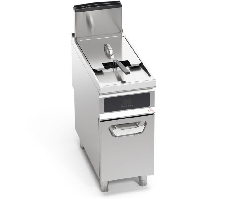GAS FRYER WITH CABINET - SINGLE TANK 20 L - 13460000 - Commercial ...