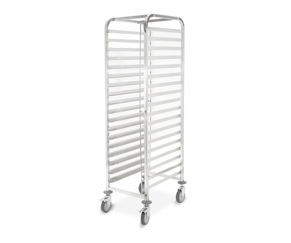 PASTRY TROLLEY WITH 60X40 TRAY RACK - 12500500 - Commercial kitchens ...