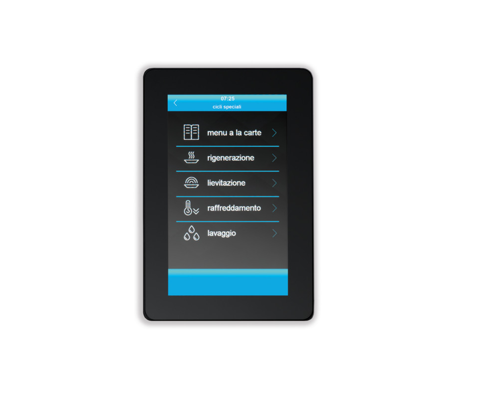 CONTROL PANEL WITH 7" CAPACITIVE TOUCH SCREEN DISPLAY FOR OVEN E10ST ...