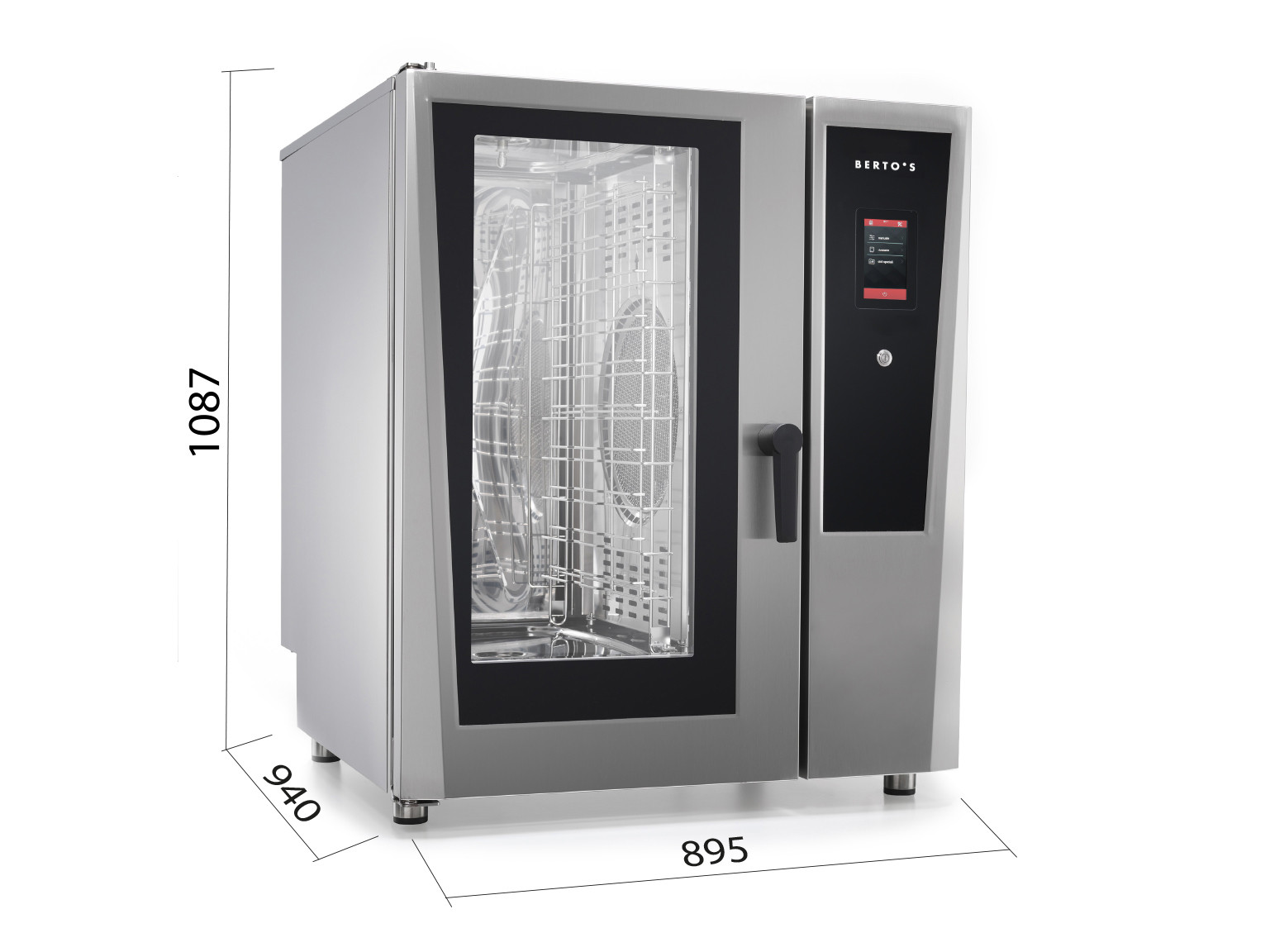 10 1/1 GN TRAYS - GAS - 15090000 - Commercial kitchens | Berto's