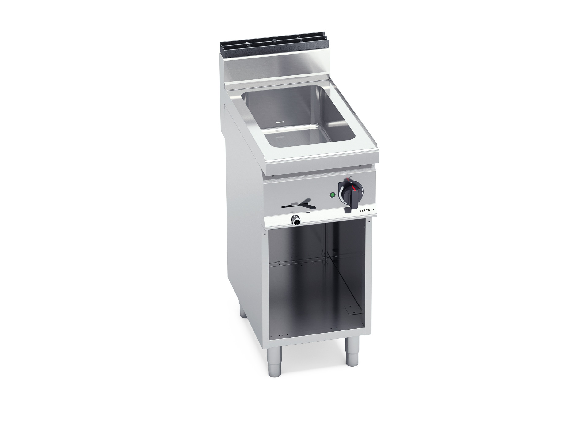 ELECTRIC BAIN MARIE WITH CABINET - 18801500 - Commercial kitchens | Berto's