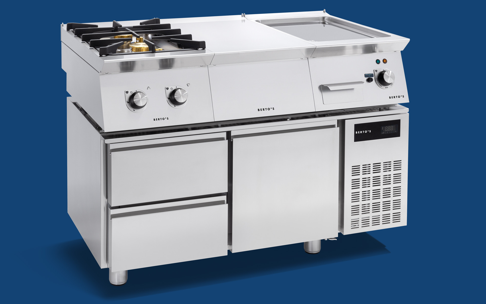 Refrigerated blast chillers, prep tables, chef bases and cabinets ...