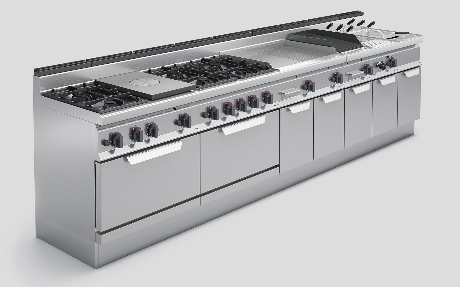 Commercial kitchens for restaurants, show cooking, hotels | Berto's