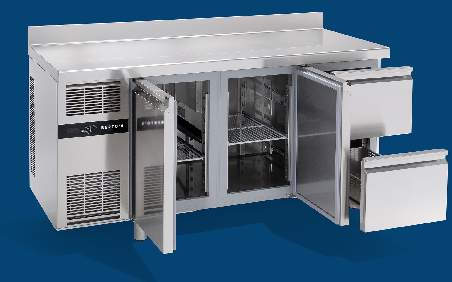 Refrigerated blast chillers, prep tables, chef bases and cabinets ...