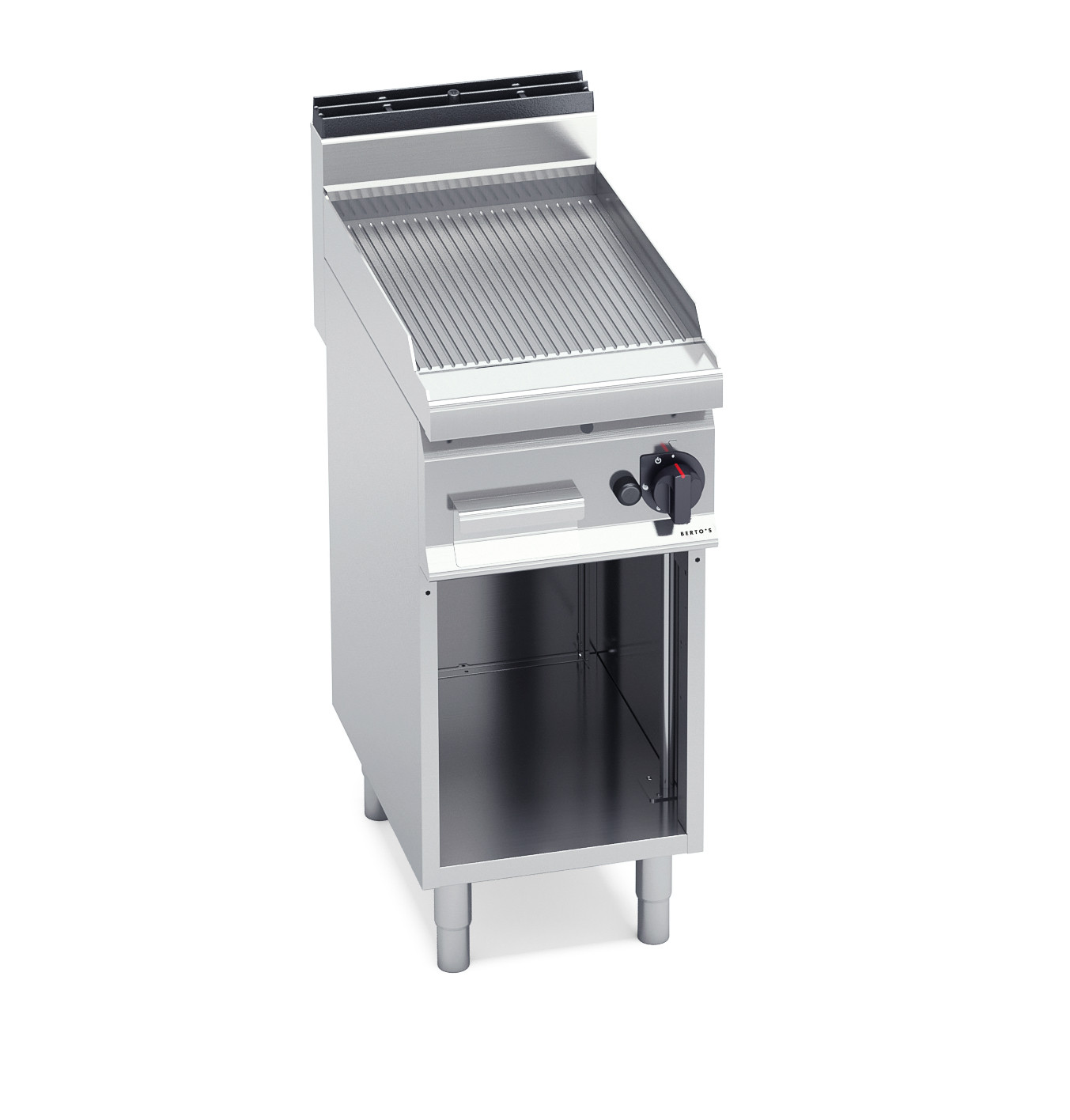 PLANCHA ASADORA A GAS RANURADA CON MUEBLE - 18303500 - Cocinas ...