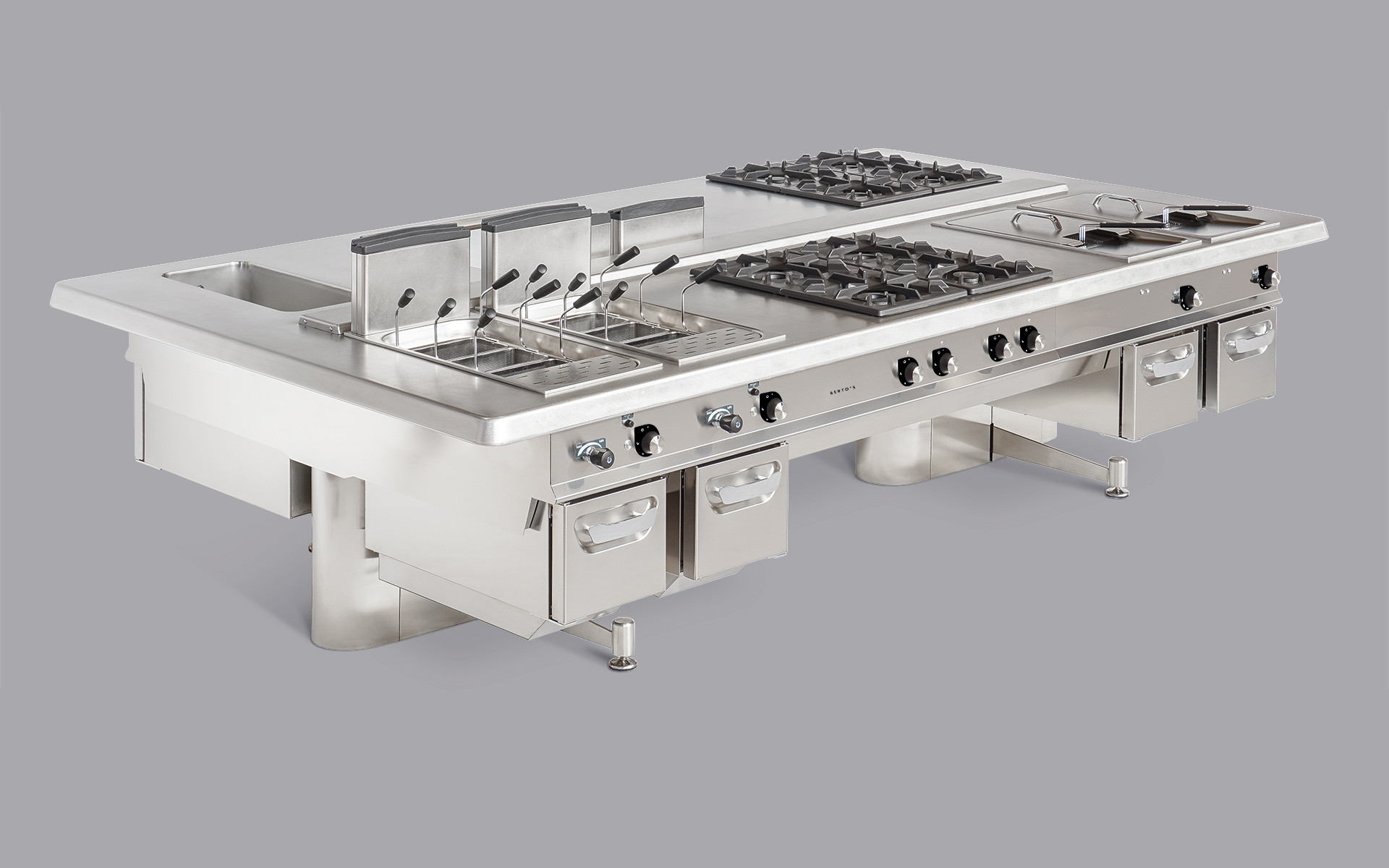 Premium line - Modular kitchens for professional chefs | Berto's
